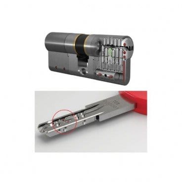 ISEO R500 SPI Security Cylinder - Fecara